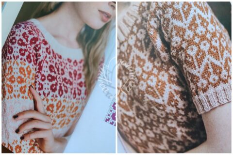 Skandi Strick Design - karminrot-blog.de